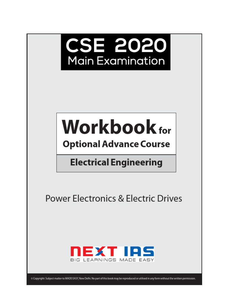 Power Electronics WorkBook | PDF | Power Inverter | Rectifier