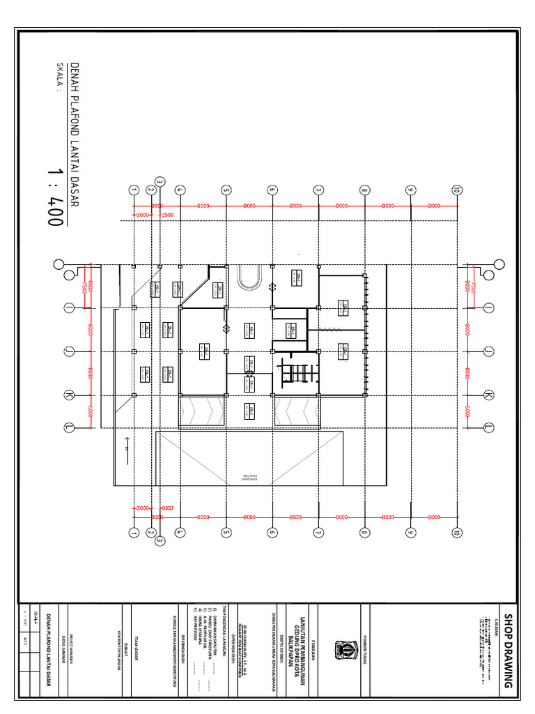 Gambar Denah Plafond LT, Dasar | PDF
