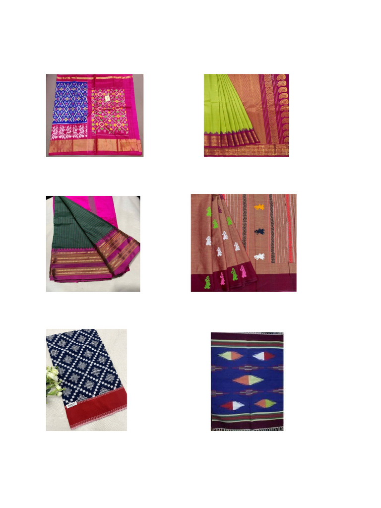 Saree Types | PDF