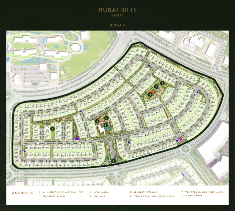 Sidra 3 Master Plan Overview | PDF