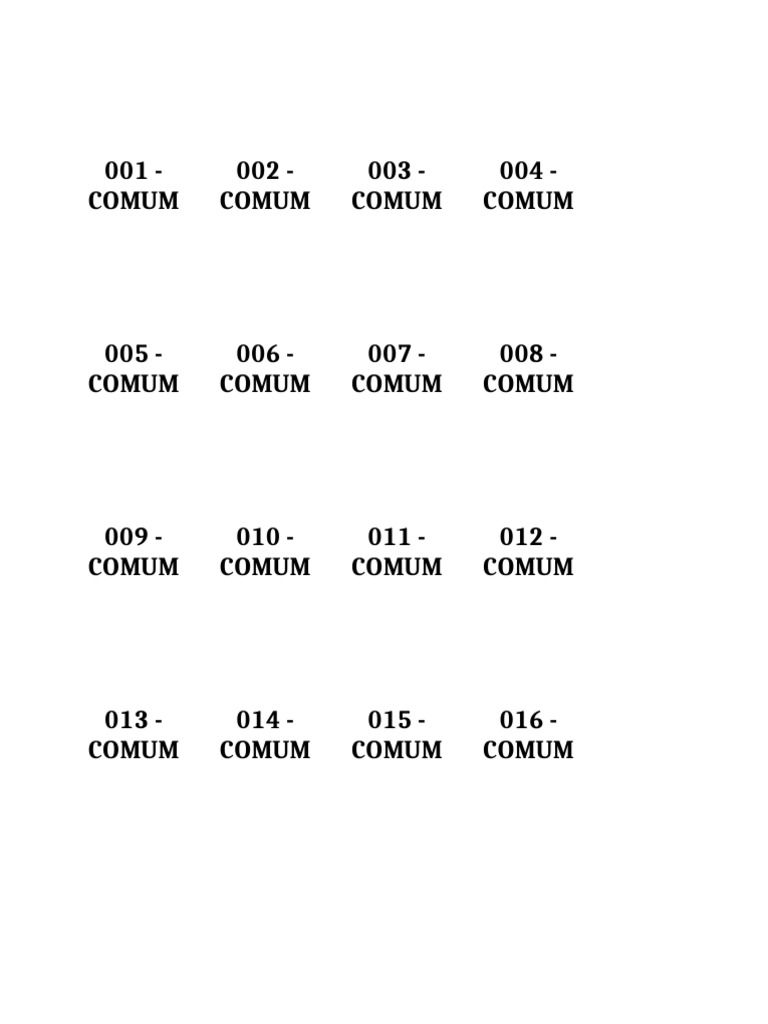 Senhas Impressao A4 Formatada | PDF