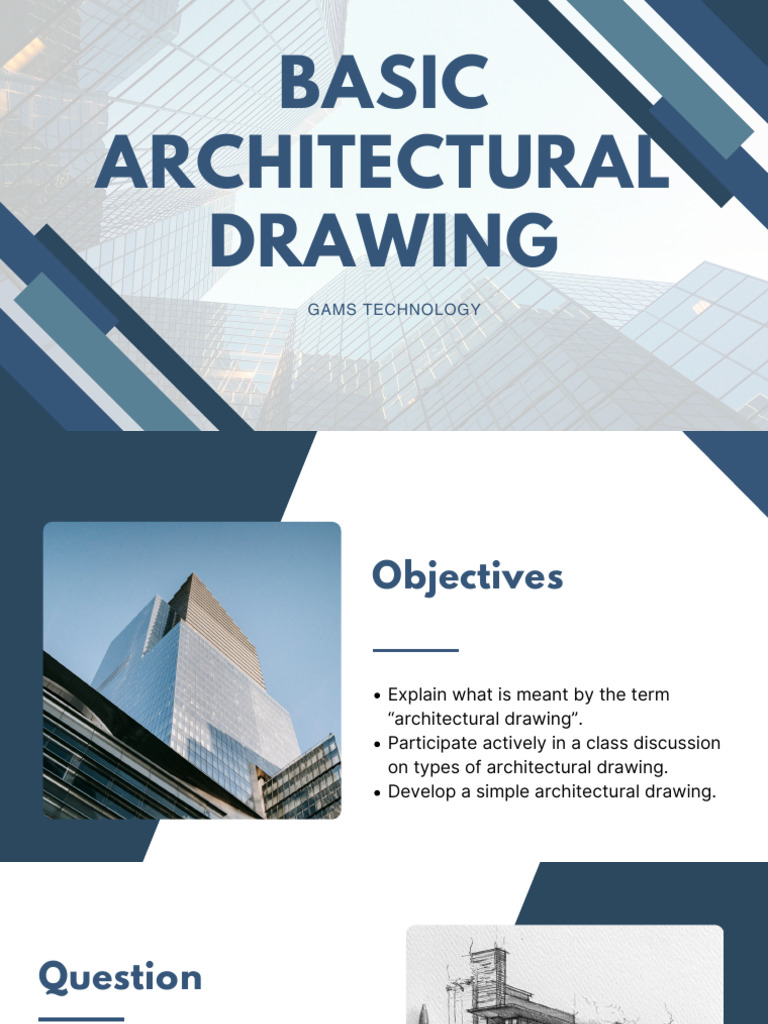 Basic Architectural Drawing | PDF | Drawing