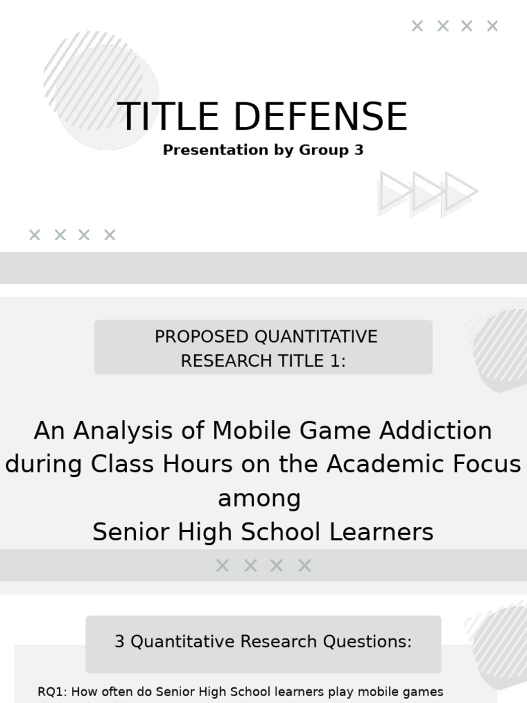 PR-2-Title-Defense 20250624 073325 0000 | PDF | Sleep | Survey Methodology