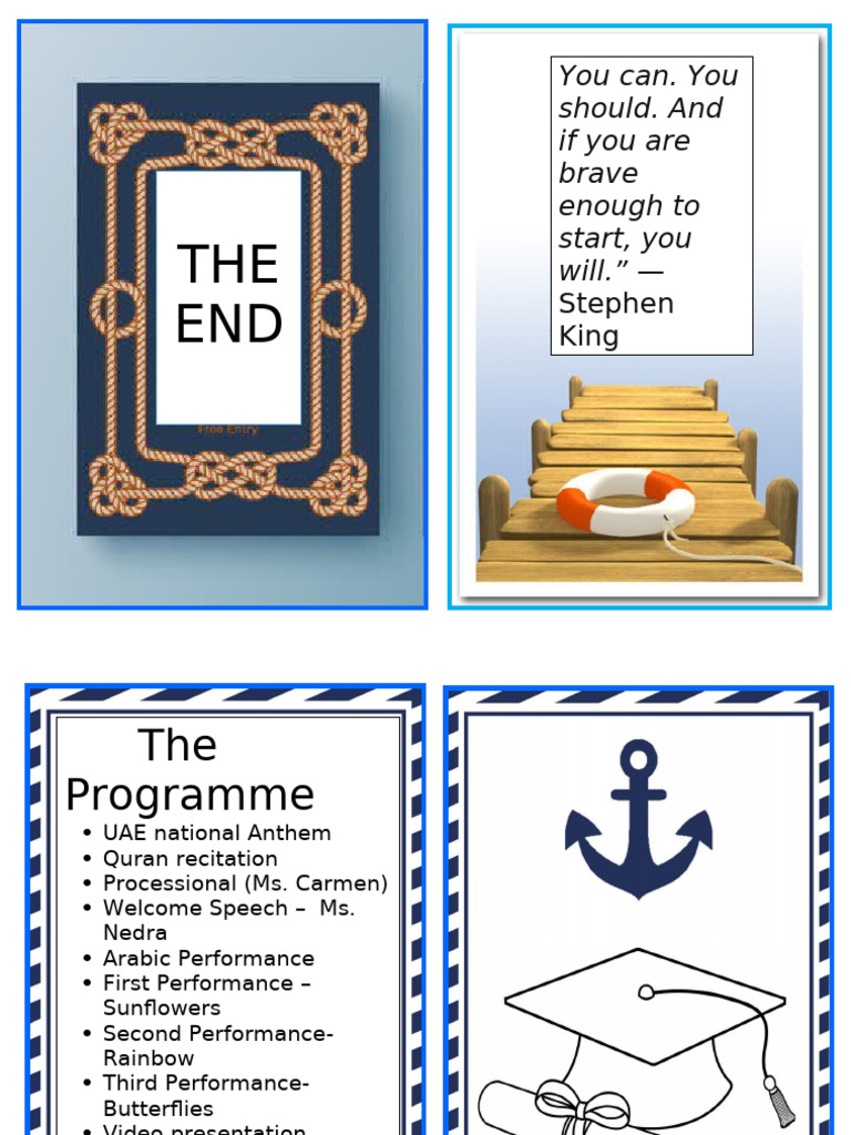 Graduation Sailing Programme | PDF