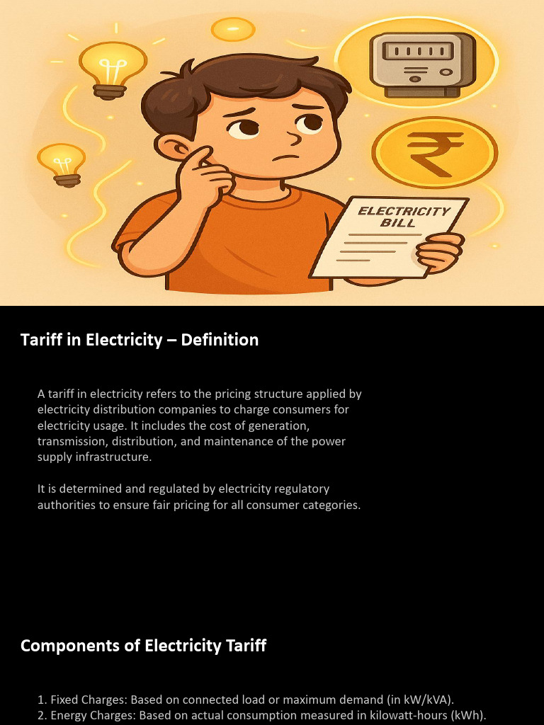 Tariff Theory Plus One Liner Questions | PDF | Energy Conservation ...