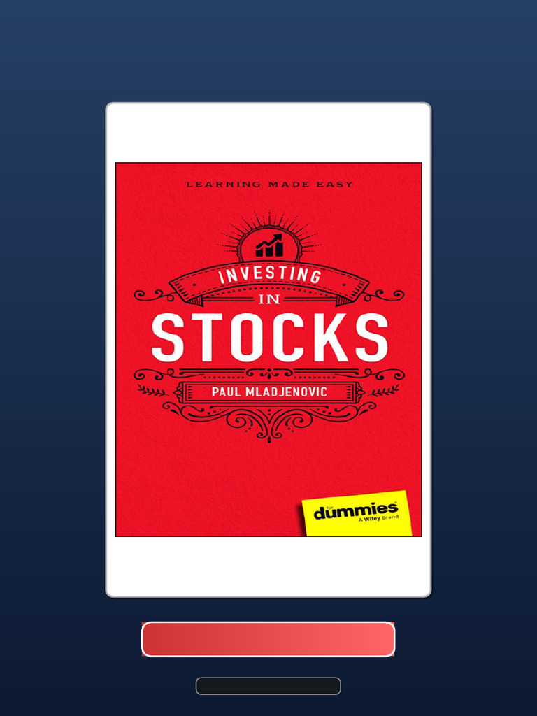 Complete Bundle Investing in Stocks For Dummies 1st Edition Paul ...