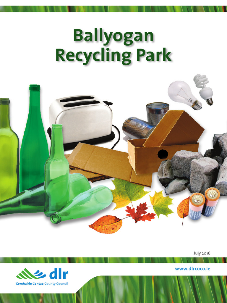 Ballyogan Recycling Park | PDF | Glasses | Waste
