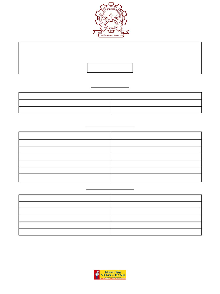 Nit Kurukshetra Fee | PDF