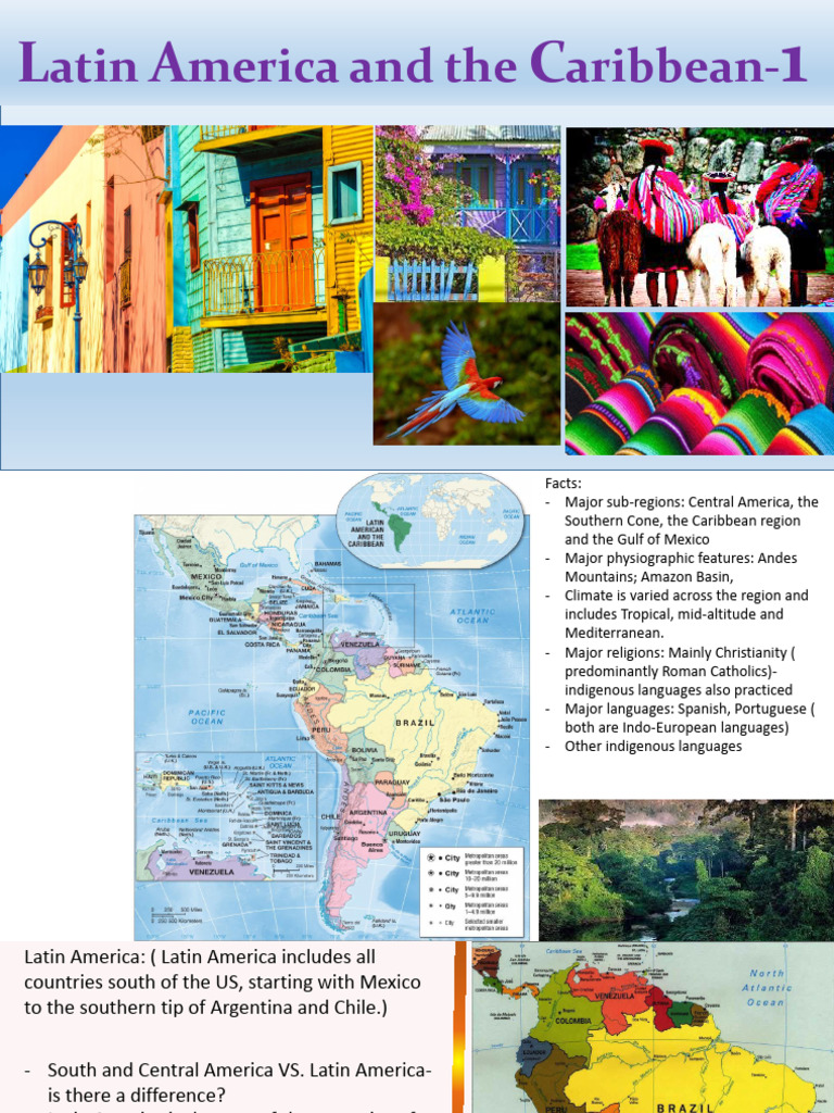 4-Part 1of Latin America and The Caribean Lectures | PDF | Agriculture ...