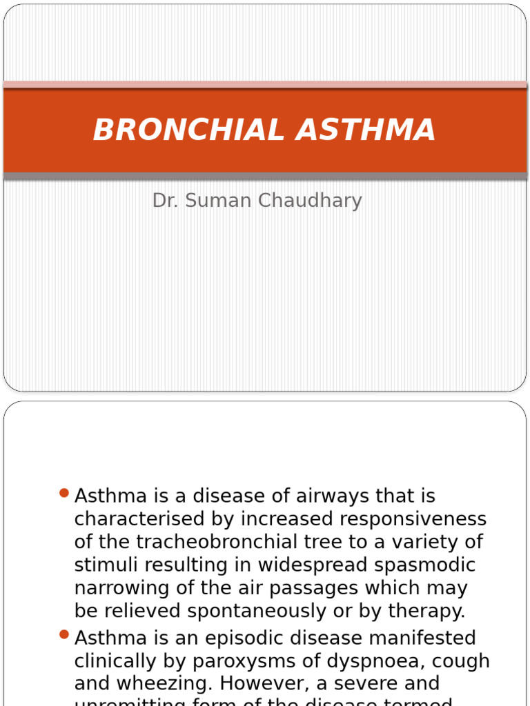 Understanding Bronchial Asthma Types | PDF | Asthma | Allergy