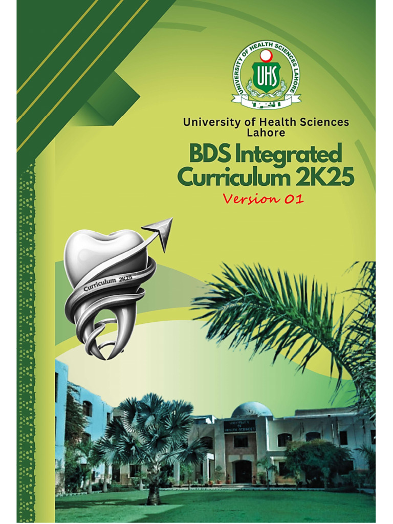 Bds Curriculum 2025 New - KEY To BDS | PDF | Carbohydrates | Metabolic ...