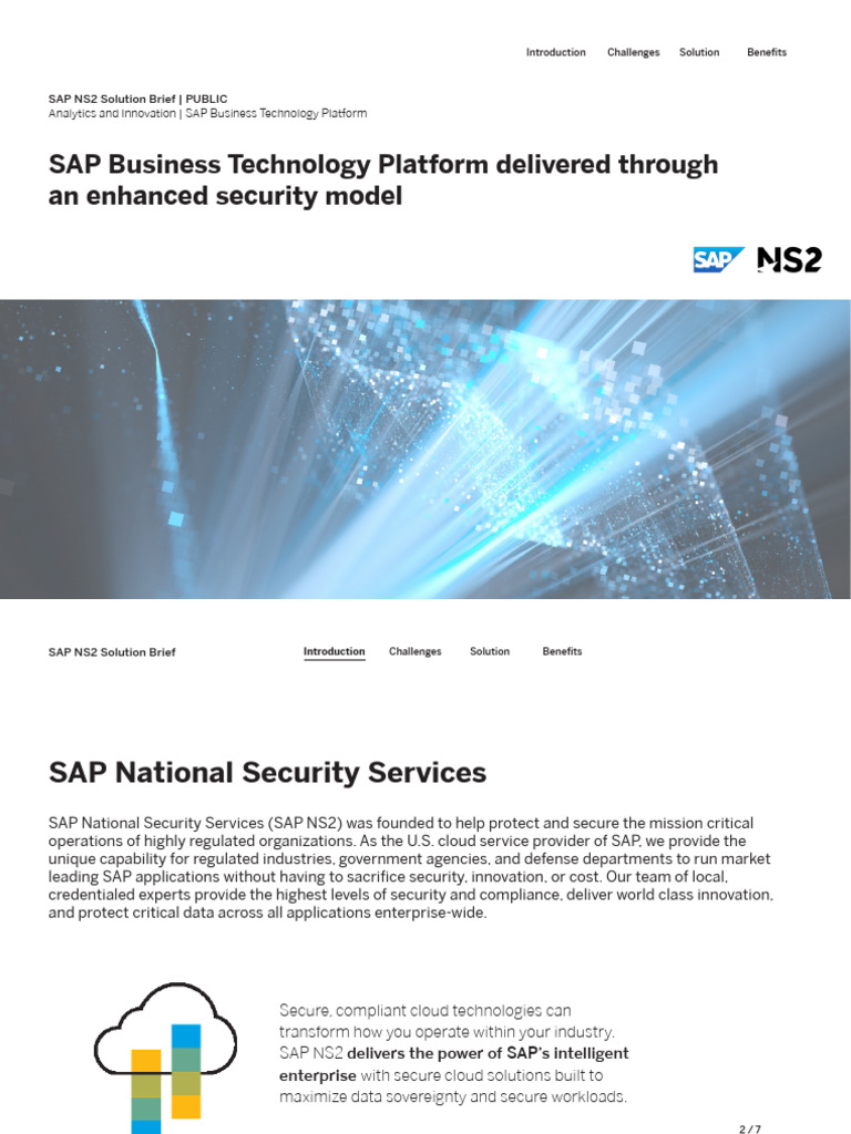 Secure SAP BTP Solutions for Regulated Industries | PDF | Cloud ...
