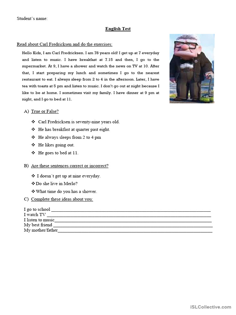 Present Simple 2 | PDF