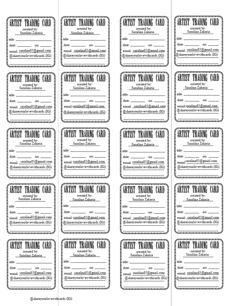 Atc Labels Free Printable 1 | PDF