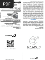 Manual Bematech MP 4200 | PDF | Impressora (informática) | Impressão