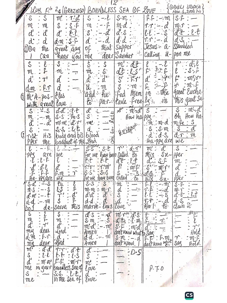 Boundless Sea of Love | PDF