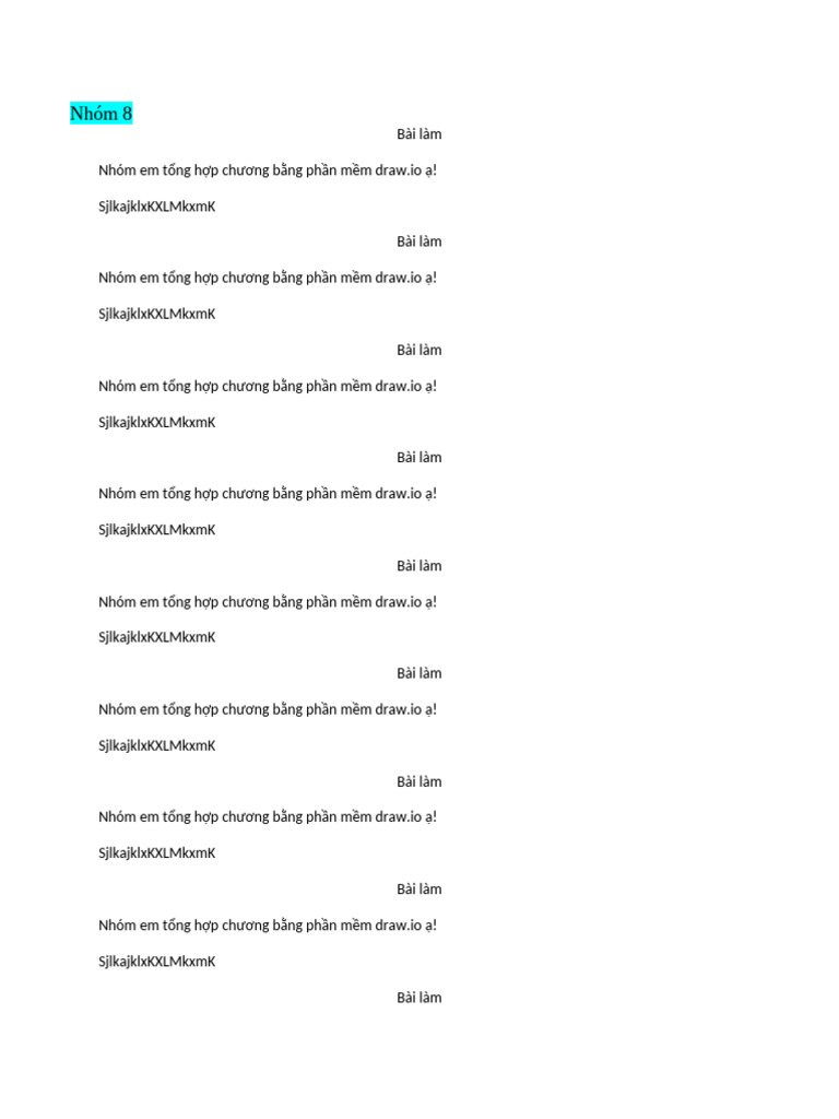 T NG H P Chương - Nhóm 8.KN007 | PDF