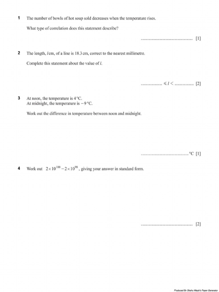 Math Problems | PDF