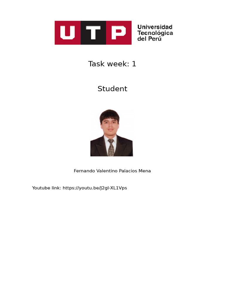 Task Week 1 | PDF