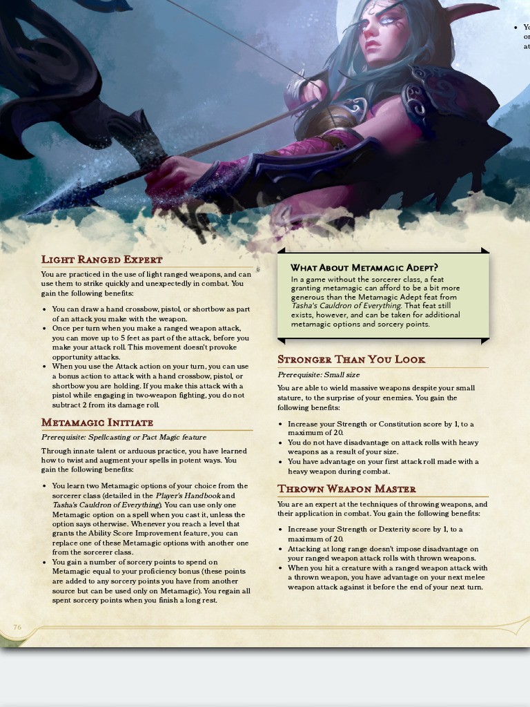 Champions of Azeroth - GM Binder - Parte 3 | PDF | D20 System ...