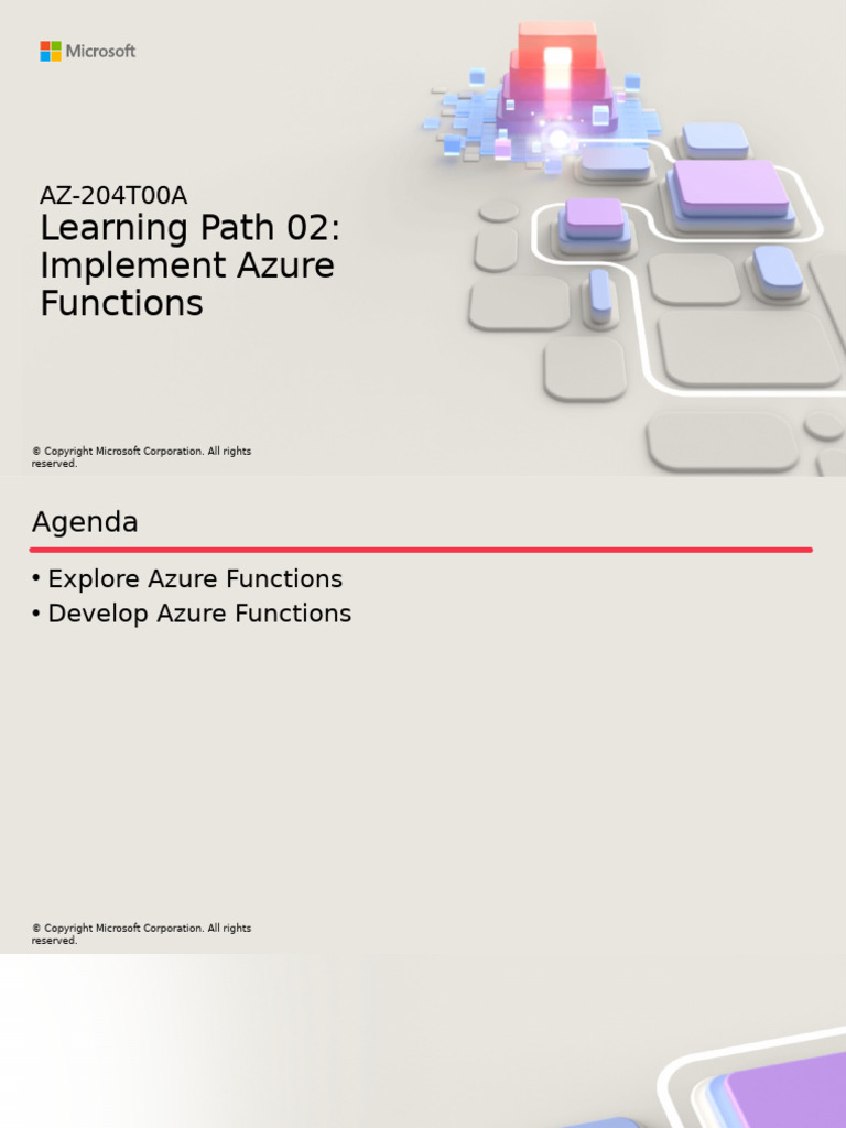 Implementing Azure Functions Guide | PDF | Microsoft Azure | C Sharp ...