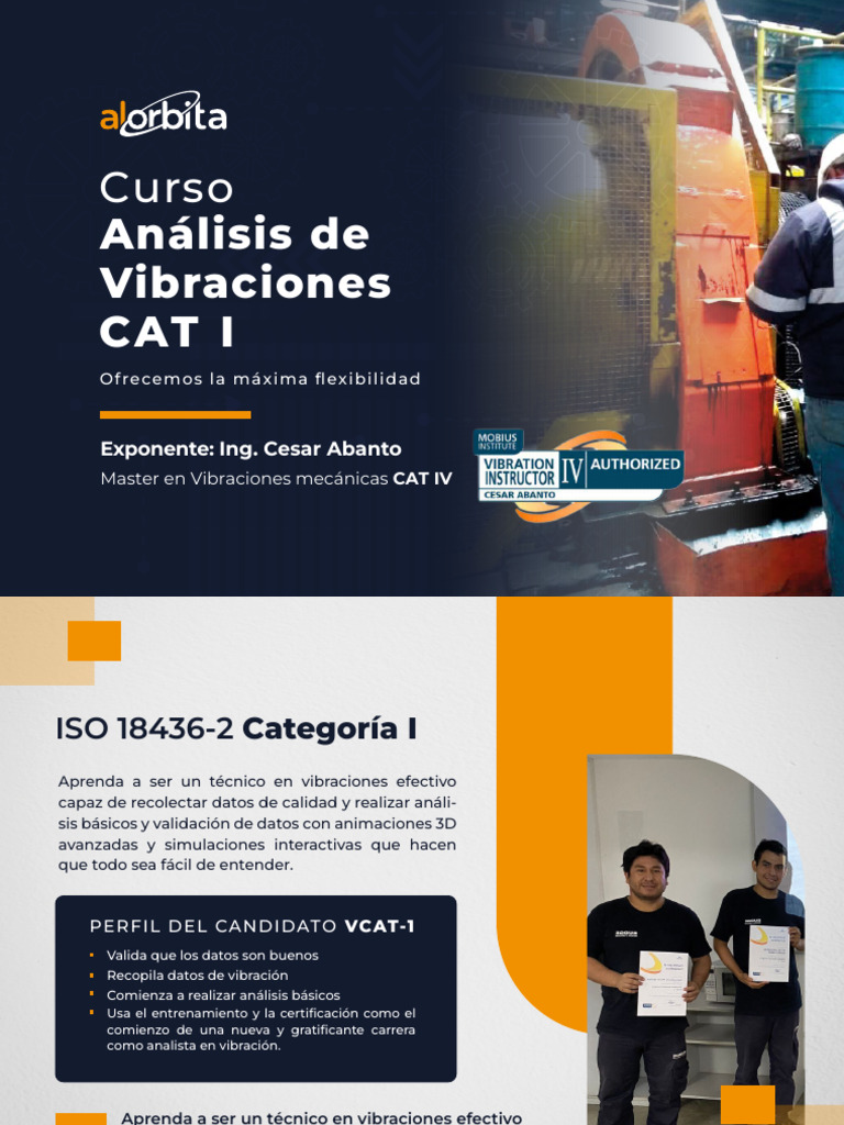 Curso de Análisis de Vibraciones CAT I | PDF