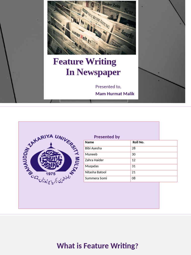 Journalism Presentation | PDF
