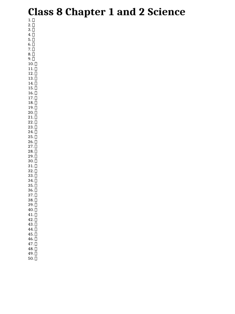 Answer Key Ch1 Ch2 | PDF