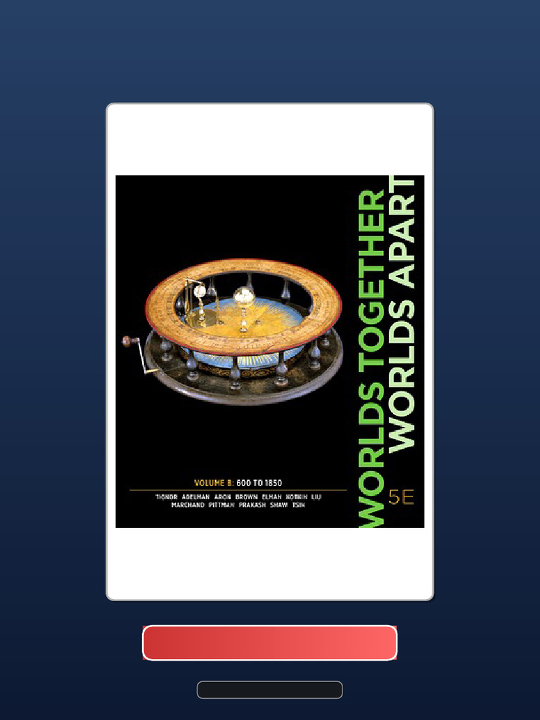 Complete Bundle Worlds Together Worlds Apart 5th Edition Tignor HQ File ...