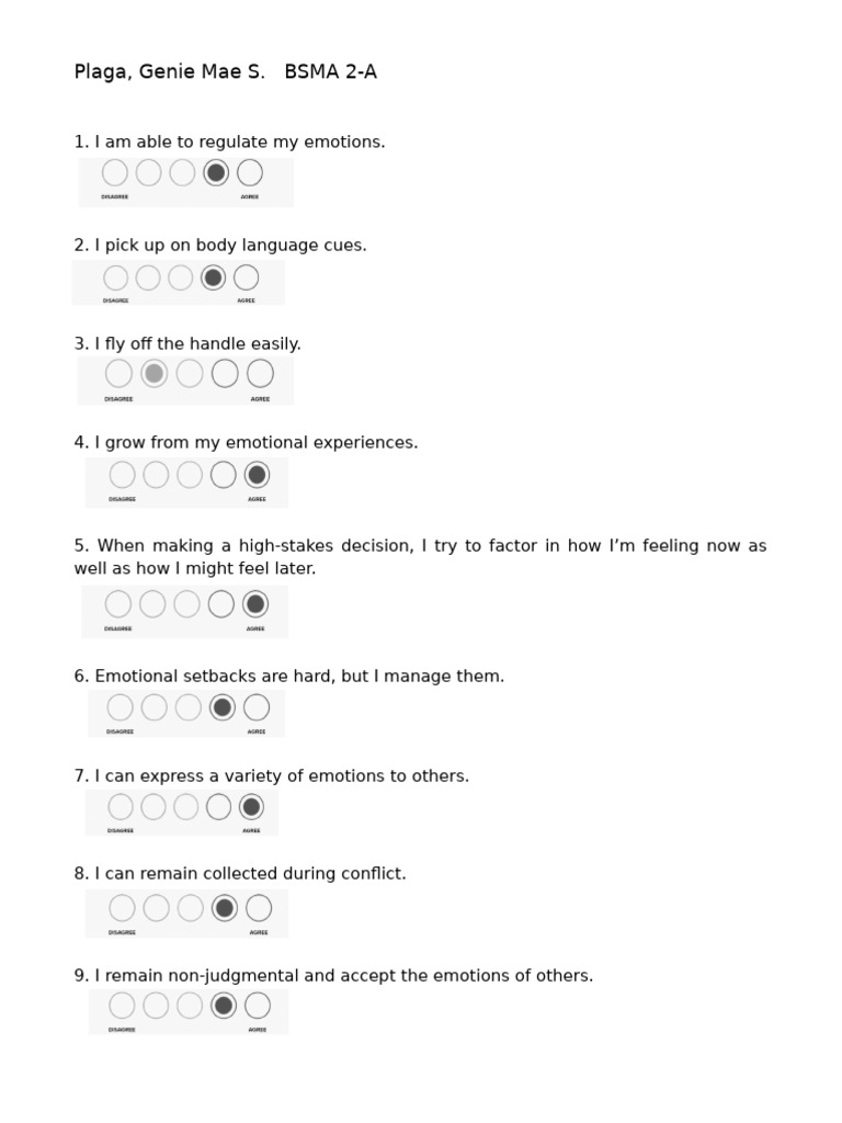 Plaga, Genie Mae S. BSMA 2-A | PDF