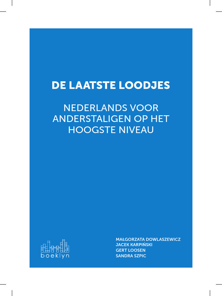 De Laatste Loodjes Fragmenten | PDF