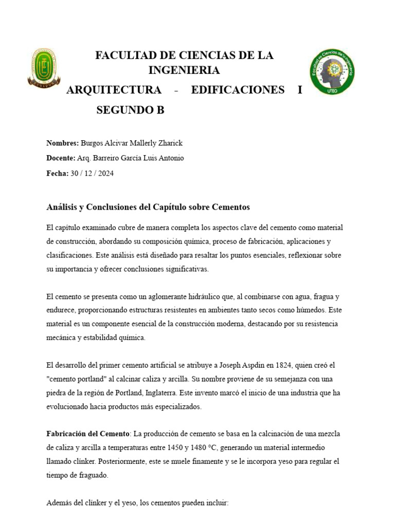 BMBMB | PDF | Cemento | Hormigón