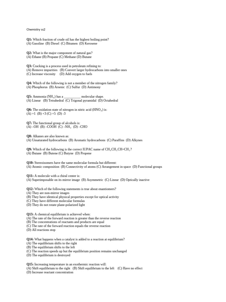 Chemistry Second Term | PDF | Chemistry | Atoms