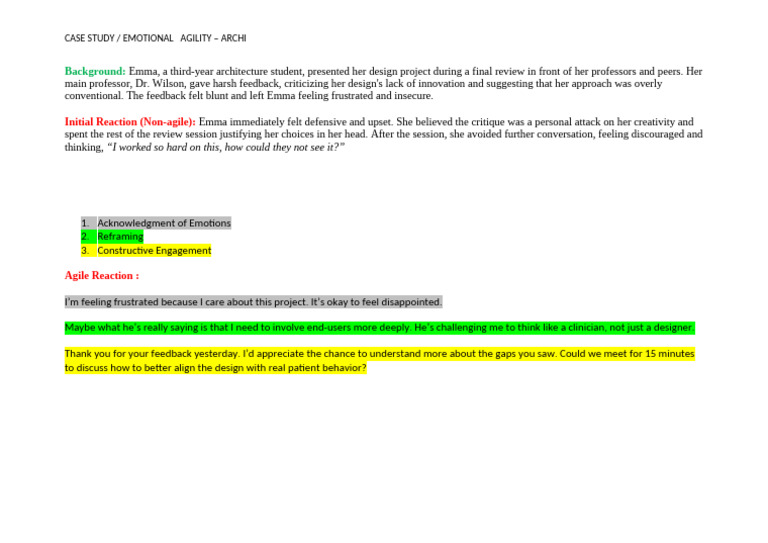 Case Study Agility | PDF