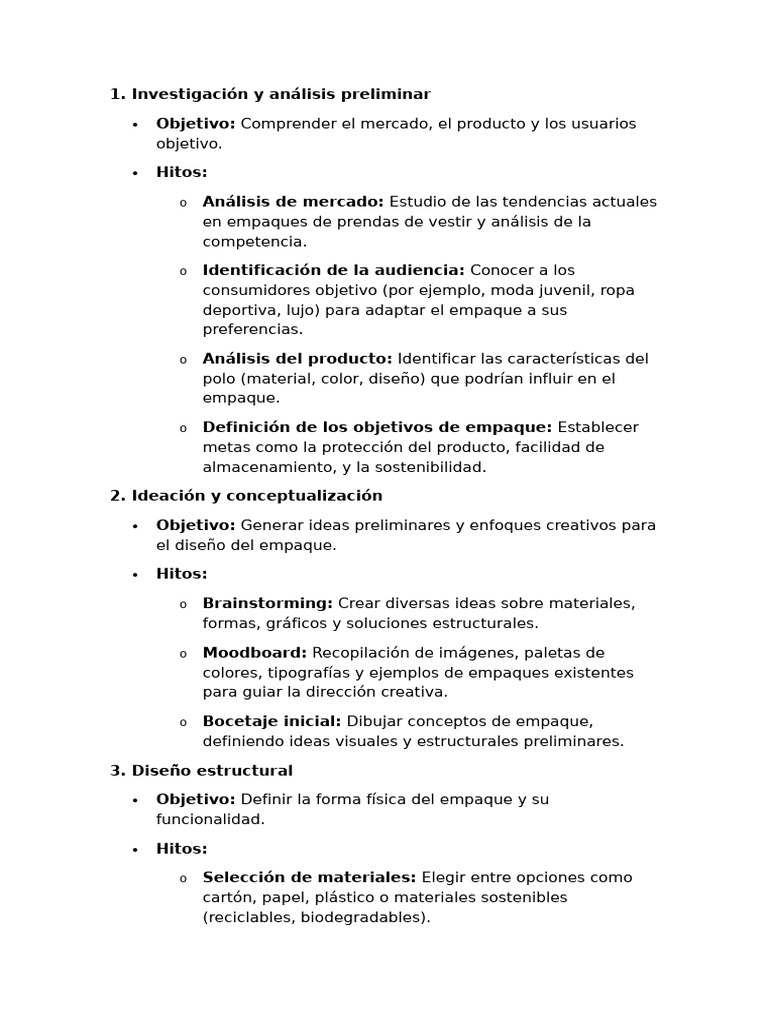 Empaquetado Proyect Pdf Diseño Marca