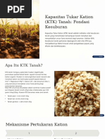 Kapasitas Tukar Kation dan Kejenuhan Basa | PDF