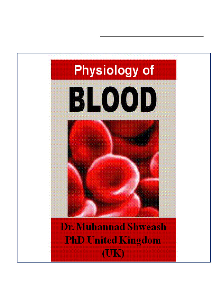 Understanding Blood Plasma Functions | PDF | White Blood Cell | Hemoglobin