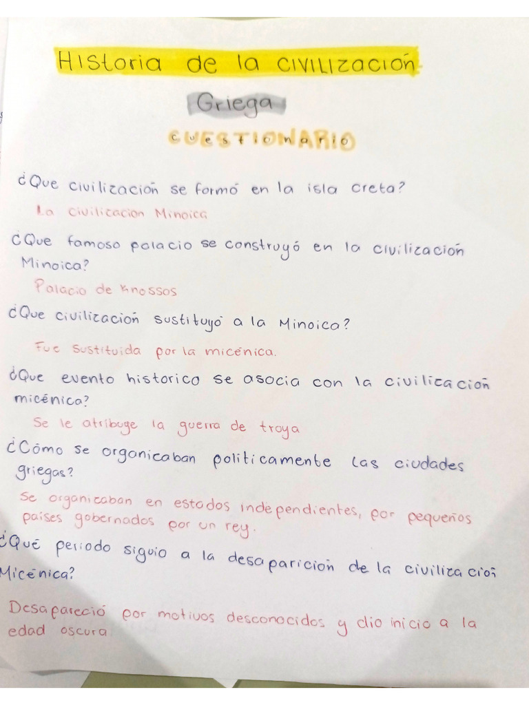 Historia de La Civilización Griega-Samuel Puga | PDF