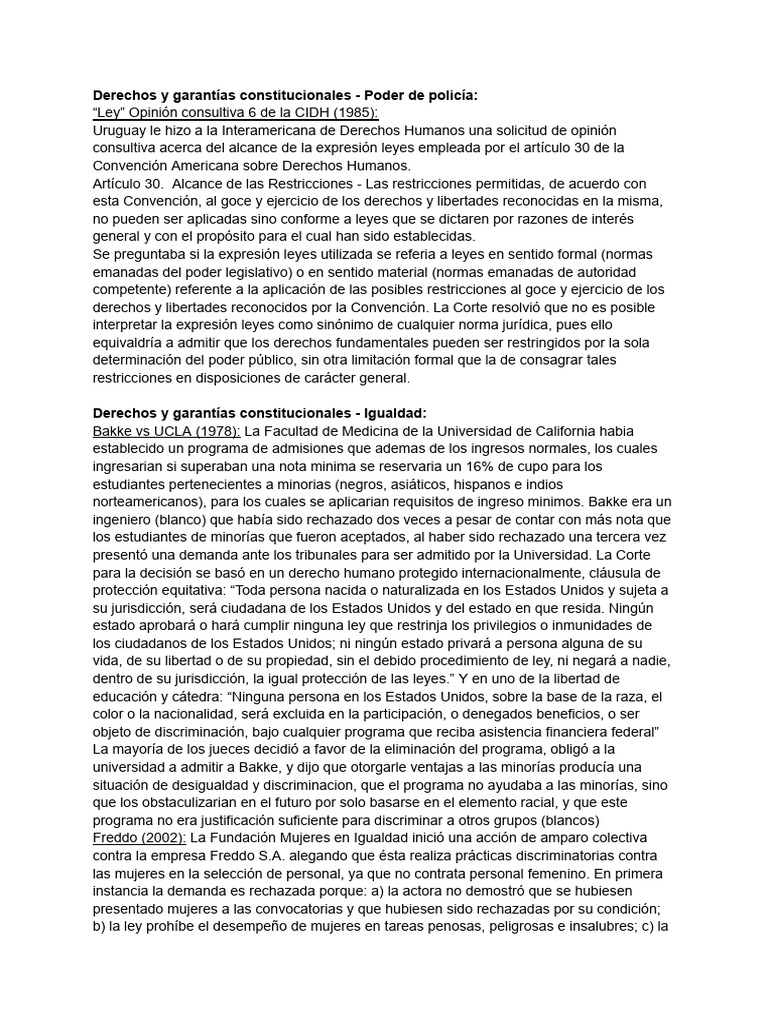 Resumen de Fallos | PDF | Habeas corpus | Prisión