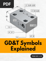 4 GD - T Parallelism Symbol | PDF | Gear | Geometry