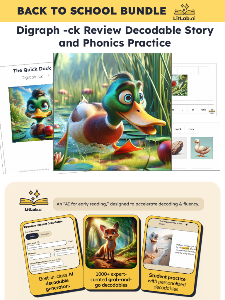 Digraph -ck Phonics Bundle Activities | PDF | Phonics | Reading ...