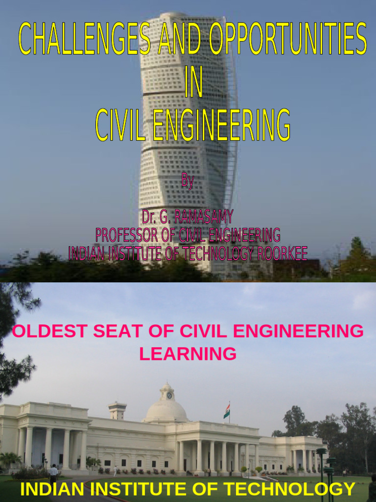 Challenges CivilEngg. | PDF | Dam | Engineering