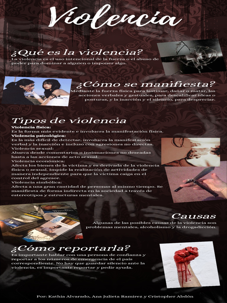 Infografía Violencia | PDF