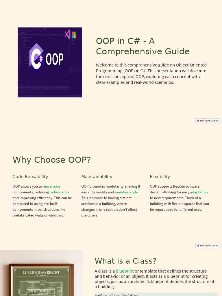 OOP in C A Comprehensive Guide | PDF | Inheritance (Object Oriented Programming) | Method ...