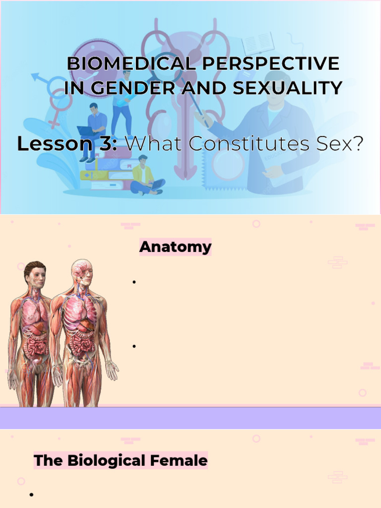 Biomedical Perspective in Gender and Sexuality | PDF | Menstrual Cycle ...