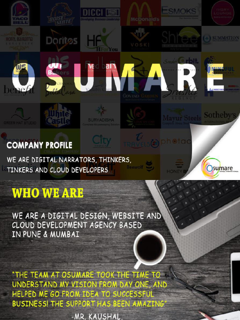 OSUMARE Company Profile | PDF