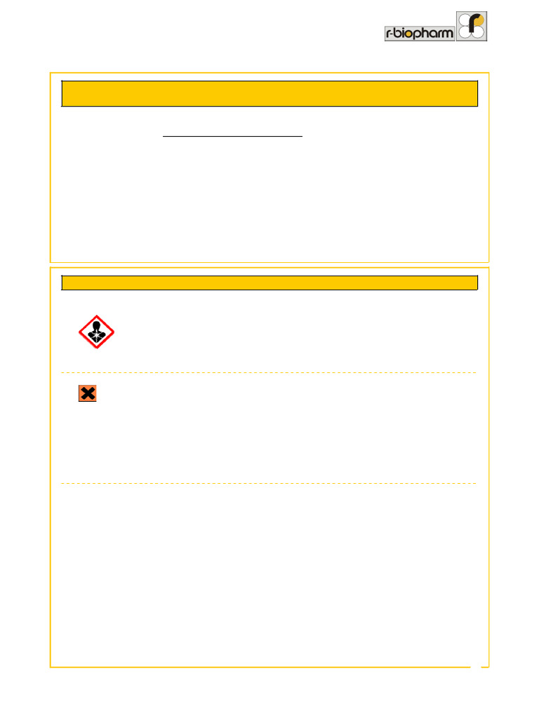 Sds3029p00 - Ridascreen Wash Buffer 10x (Es) | PDF | Agua | Residuos