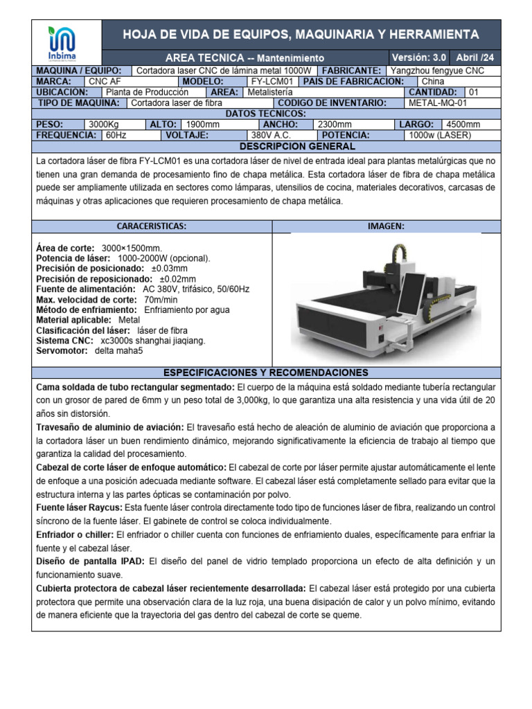 Fuente de Alimentación para Cortadora Láser | PDF | Control numerico ...