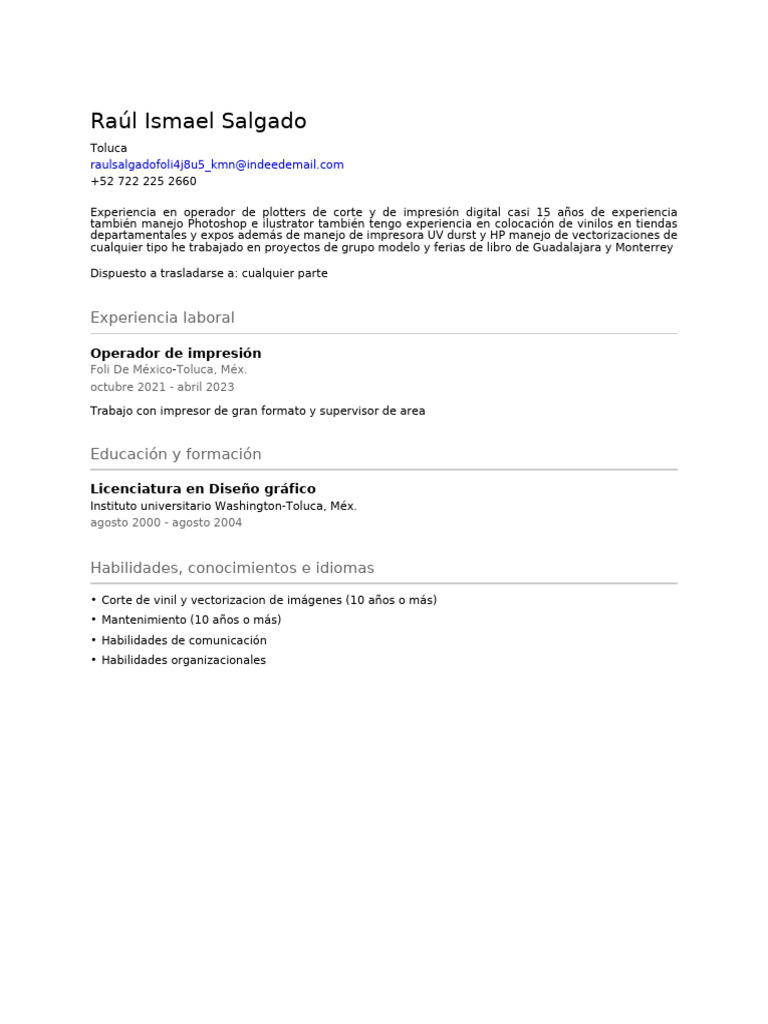 Raúl Ismael Salgado | PDF