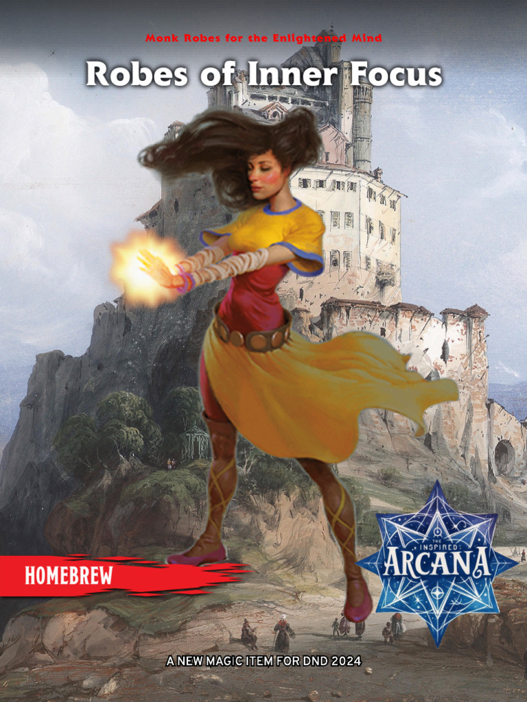 Magic Item - Robes of Inner Focus | PDF